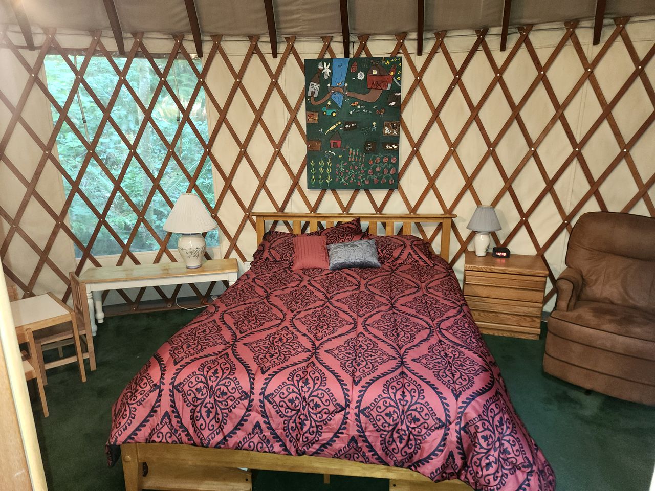 Relaxing Forest Yurt with extra, Yurts, Fall Creek, United States of ...