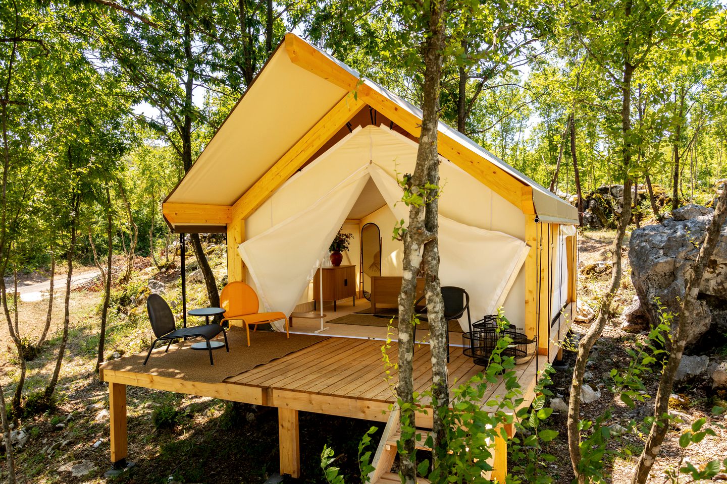 Oblun Eco Resort - Luxury Camping, Safari Tents, Podgorica, Montenegro ...