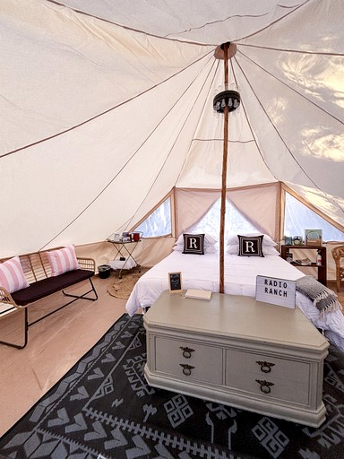 Zenith Camp at Radio Ranch, Safari Tents, Willow Creek, United States ...