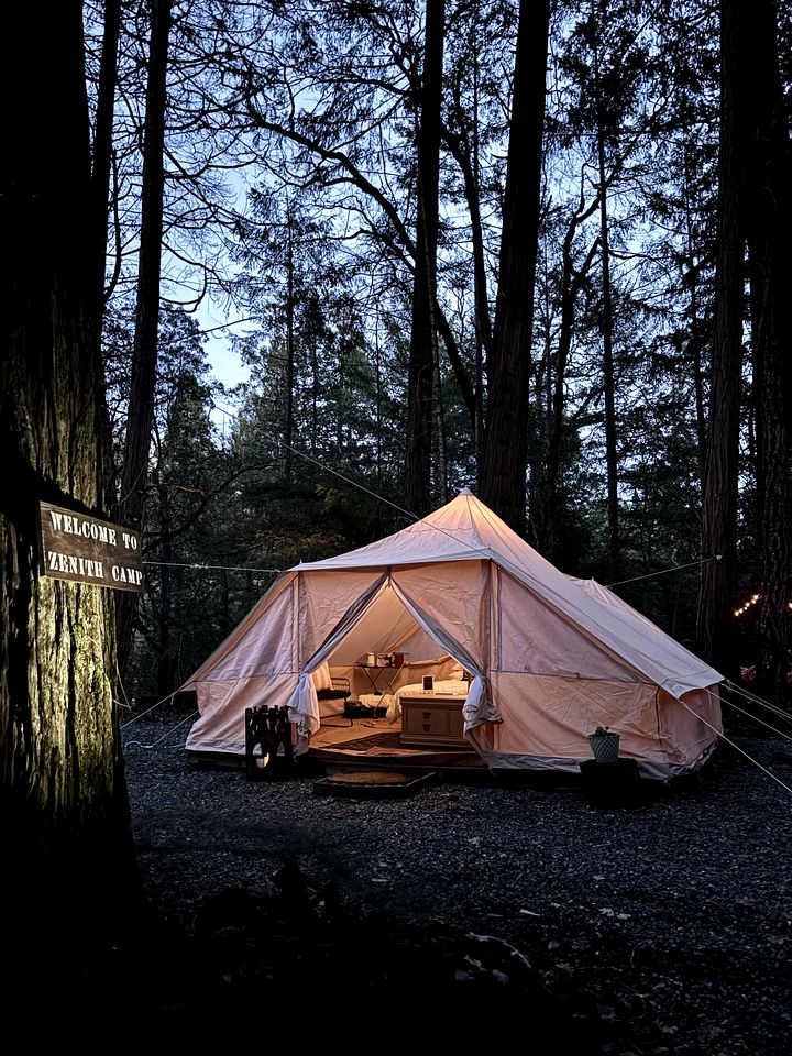 Zenith Camp at Radio Ranch, Safari Tents, Willow Creek, United States ...