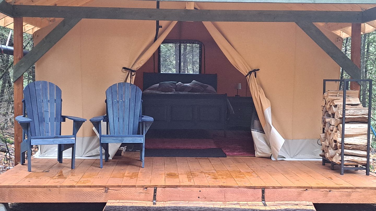WhiteTail Ridge Camping, Tented Cabins, Lanark, Canada | Glamping Hub