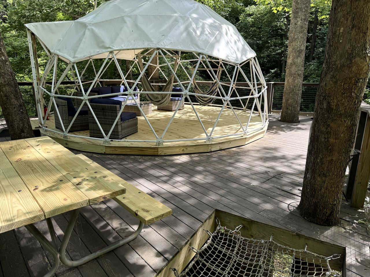 Tree House Gazebo | Deep Gap, North Carolina | Glamping Hub