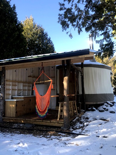 Manitou Yurt, Yurts, Tehkummah, Canada | Glamping Hub