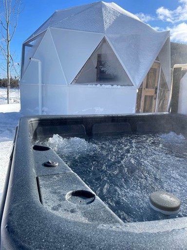 Appalaches Domes and Spa-Dome 5, Domes, Flatlands, Canada | Glamping Hub