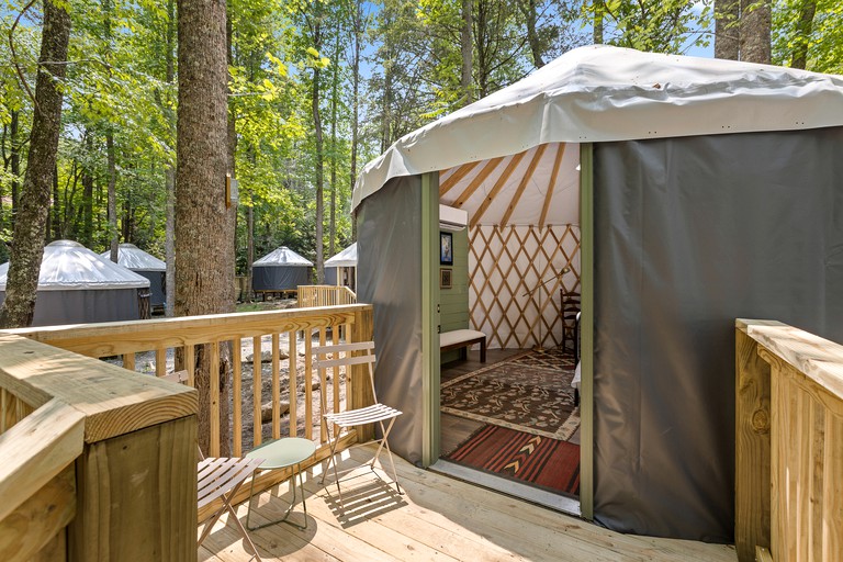Yurt 63 - Roamstead | Cosby, Tennessee | Glamping Hub