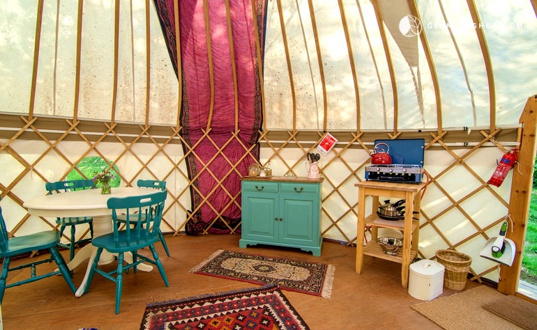 Eco-Friendly Yurt in Cornwall, England | Glamping Hub