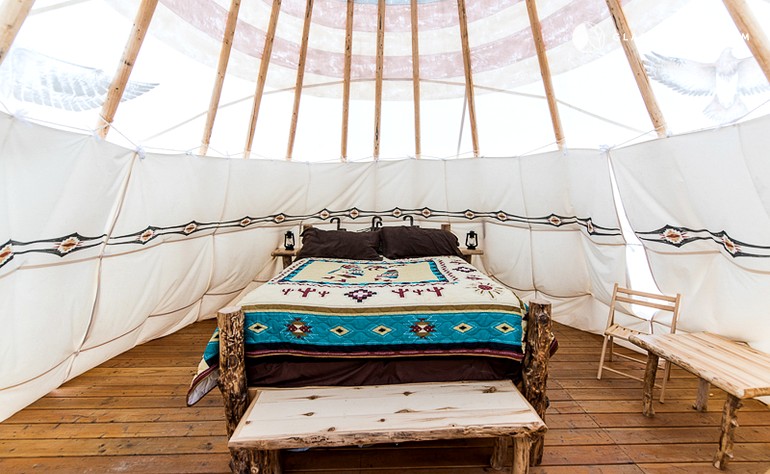 Tipi Rental near Dixie National Forest, Utah