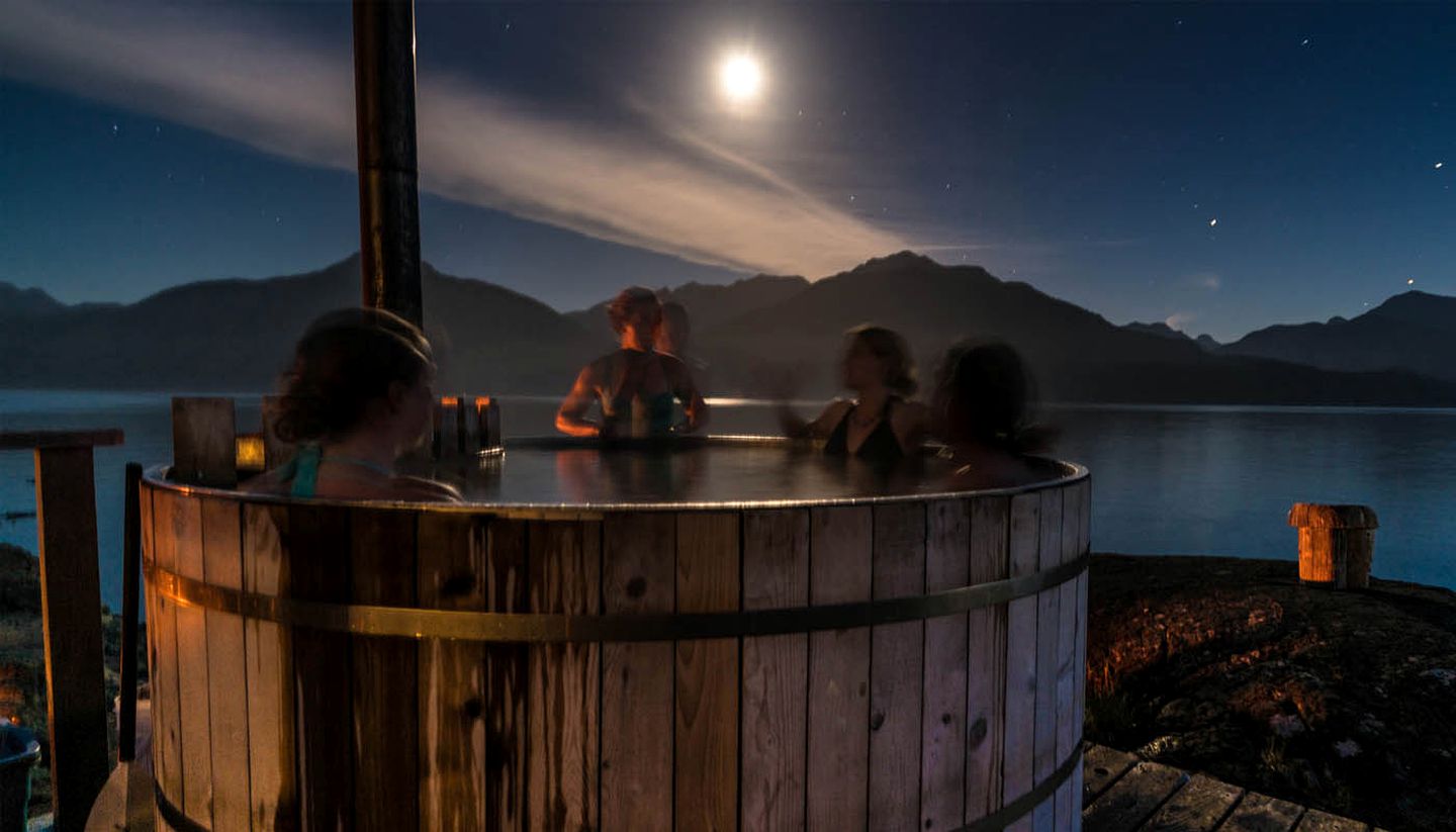 Whales & Wilderness Glamping, Safari Tents, Swanson Island, Canada ...
