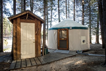 Yurt Camping in Yosemite
