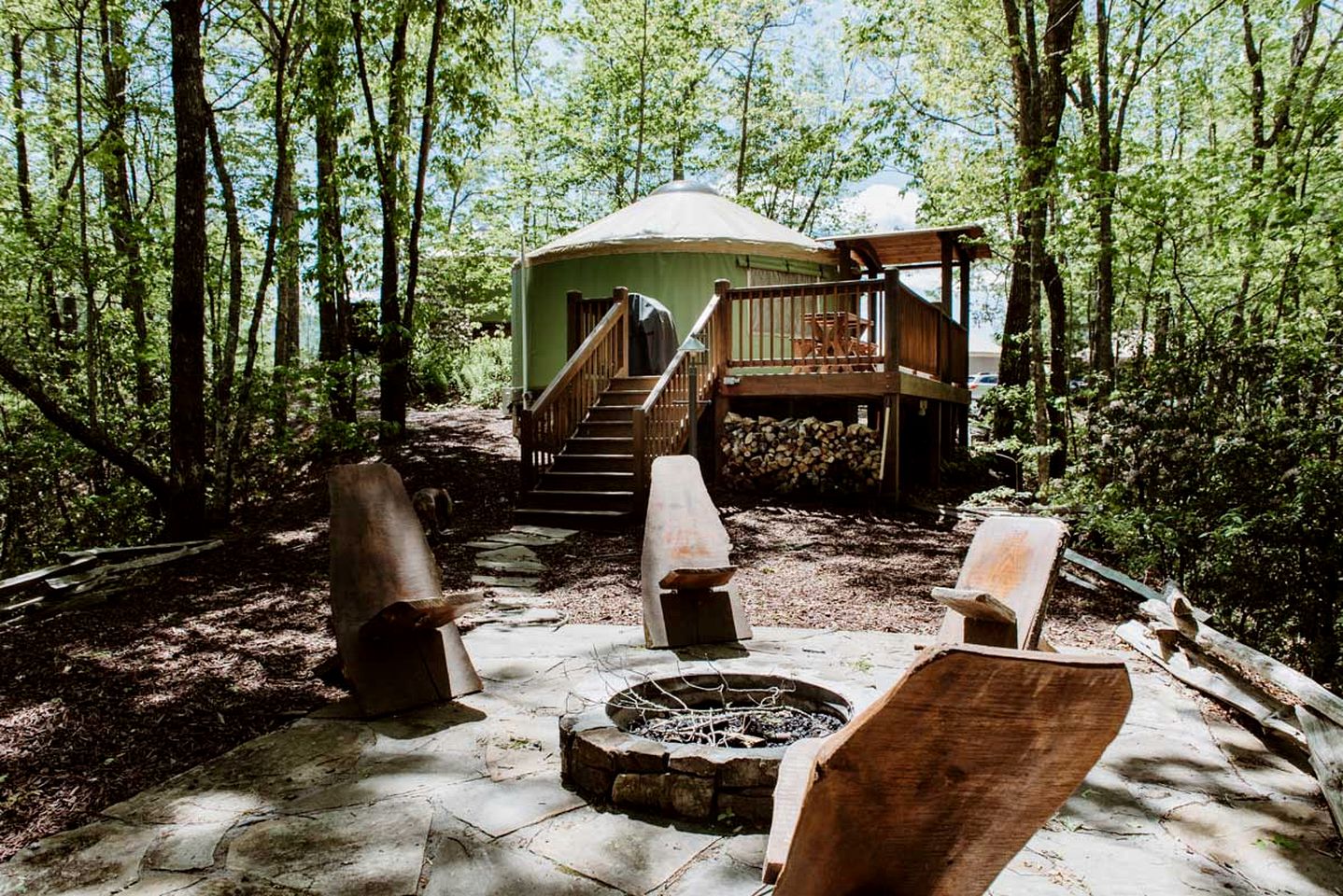 Sky Ridge Yurts, Yurts 114621, Bryson City, United States of America ...