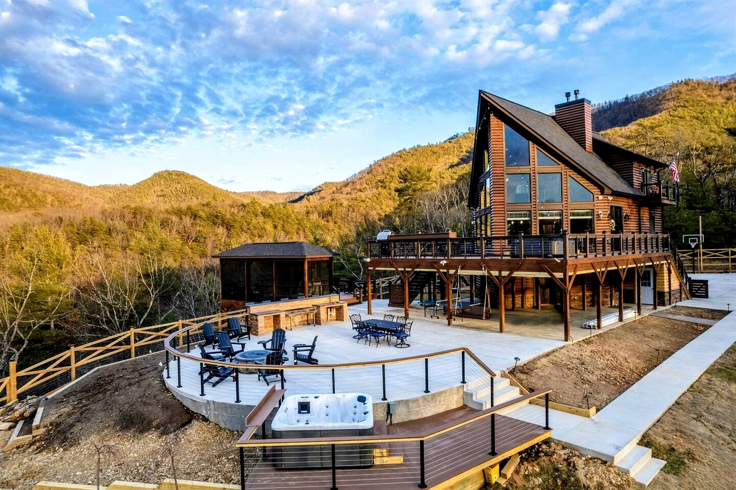 Luxury A Frame 5BR Hot Tub & Mountain Views | Milam, West Virginia ...
