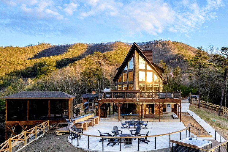 Luxury A Frame 5BR Hot Tub & Mountain Views | Milam, West Virginia ...