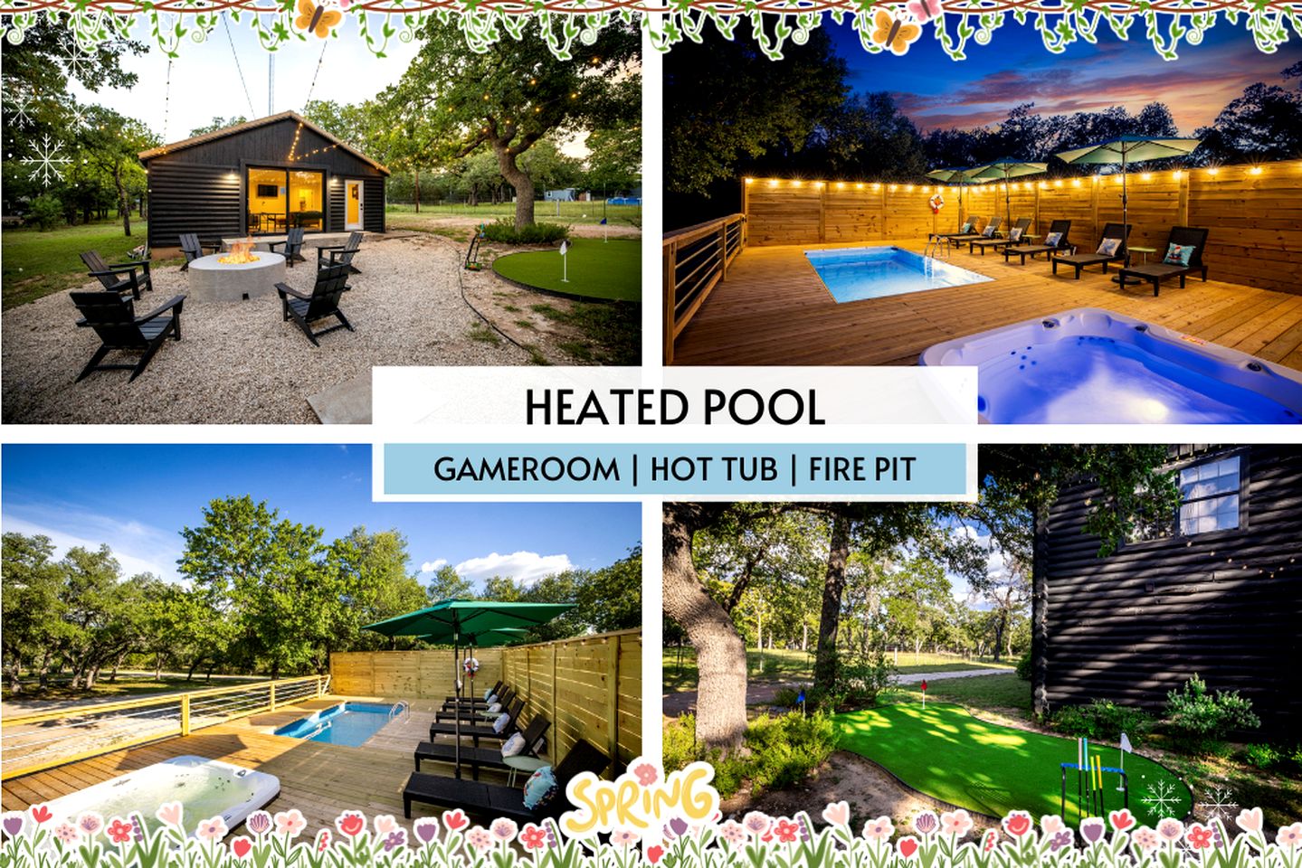 Fredericksburg Log Haus | Fredericksburg, Texas | Glamping Hub