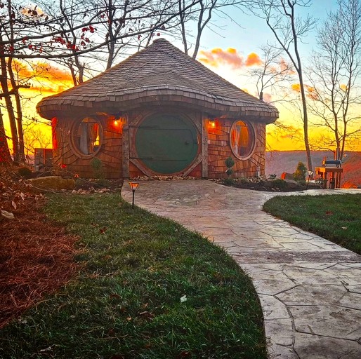 Merry Mushroom, Hobbit Houses, Rising Fawn, United States of America ...