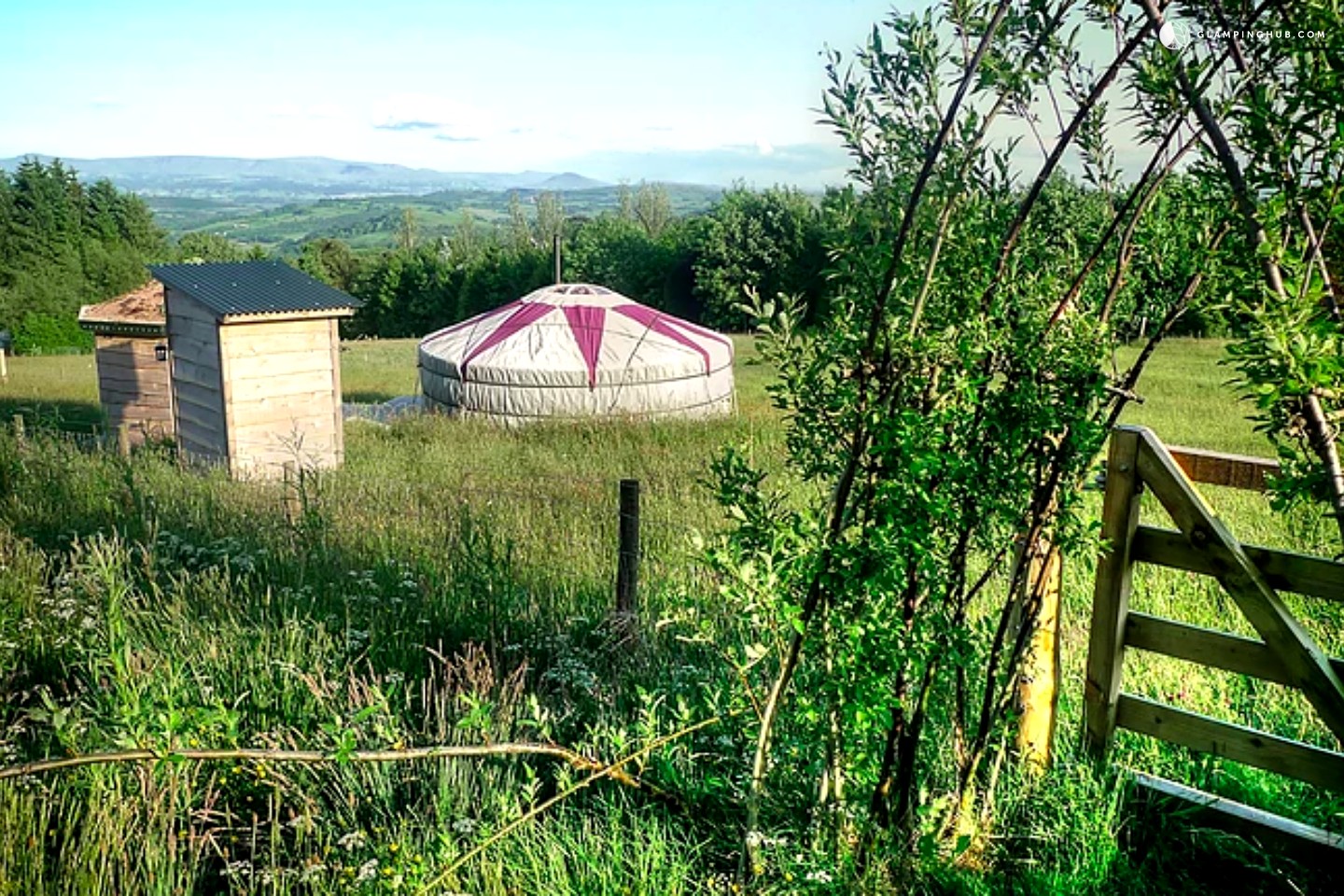 Luxury Yurts in Welsh Countryside | Glamping in Wales