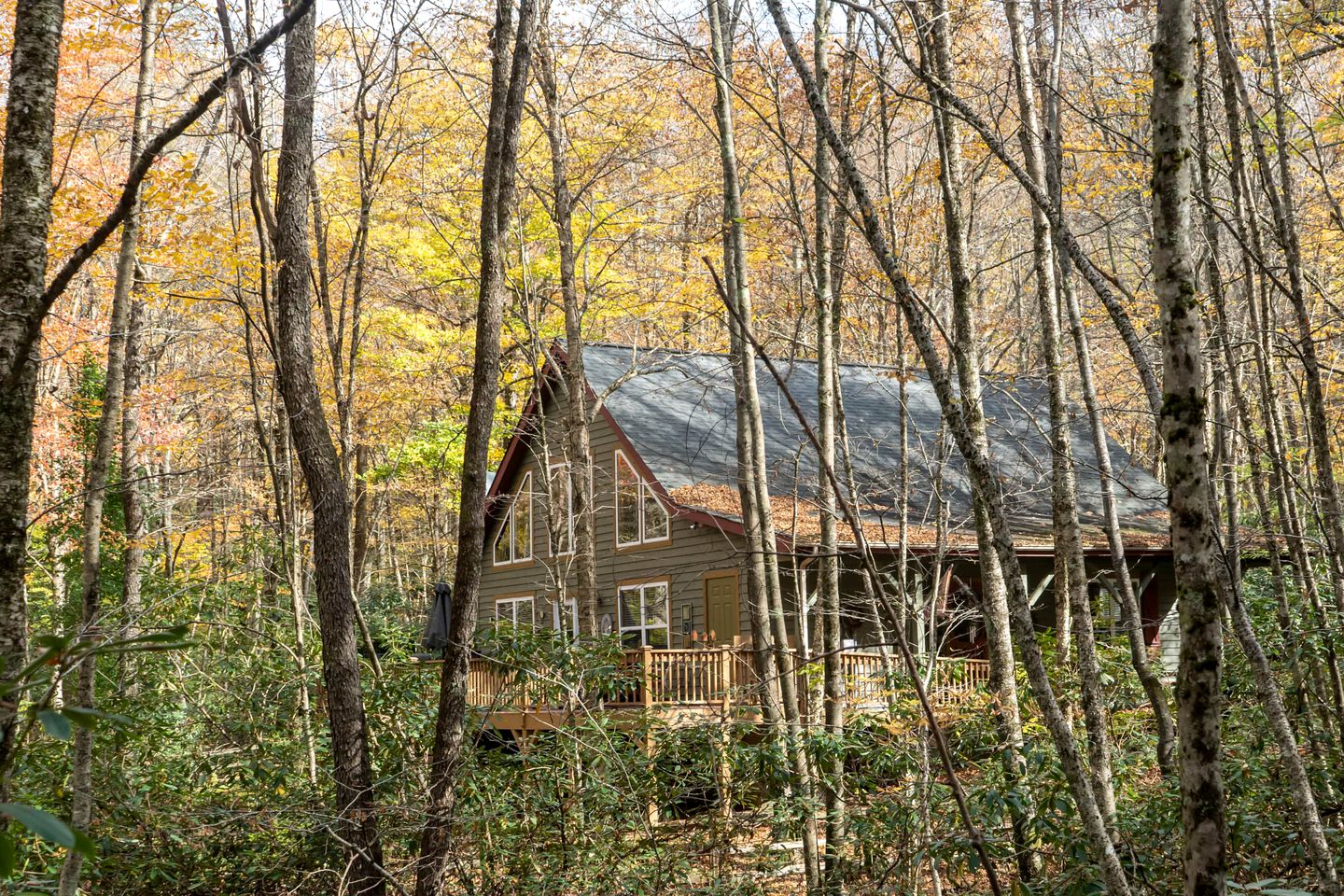 Peaceful Cabin, Well Stocked, Fire Pit, Easy Access, Central, Cabins ...
