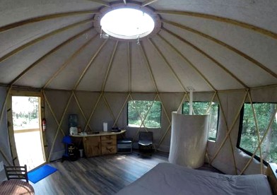 Purple Hill Tree House, Yurts 49666, Blackstock, Canada | Glamping Hub