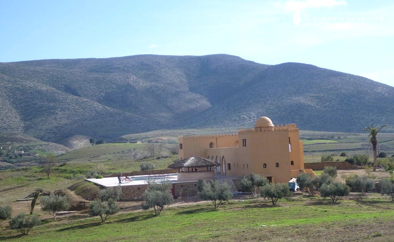 Camping near Berkane, Morocco