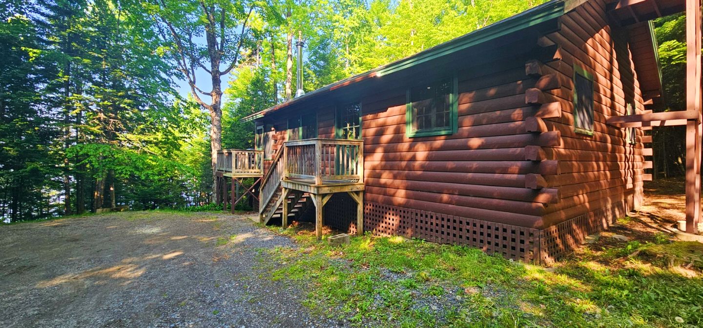 Rustic Off-Grid Waterfront Cabin on Wilson Pond- Lambertson, Greenville ...