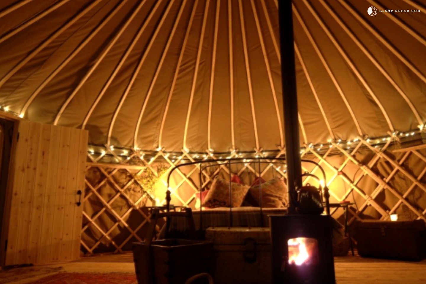 Yurt Camping in England, UK