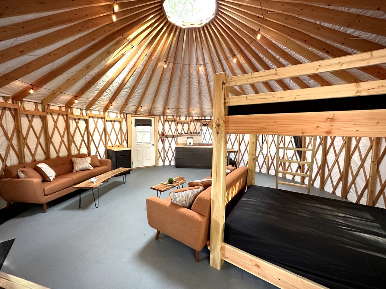 The Magalloway at Chandler Heights Village, Yurts, Bethel, United ...